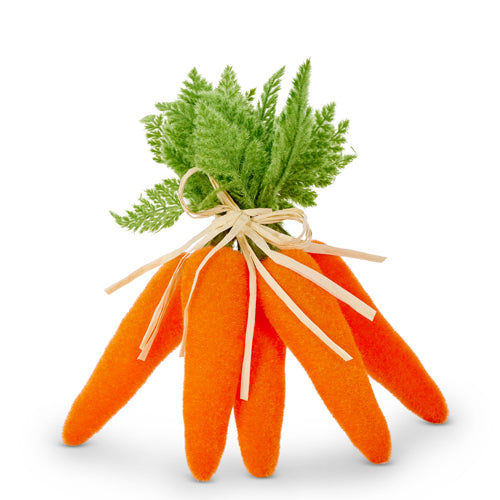 12" FLOCKED ORANGE CARROT BUNDLE – Hulla B'Lu at Stems